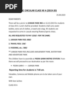 Picnic Consent Form for Students | PDF