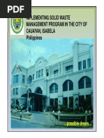 JICA WACS Manual Content FINAL | PDF | Waste Management | Waste