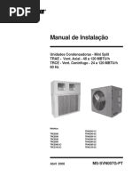 Manual de Instalacao Springer Midea AirVolution (Esse É o Escolhido ...
