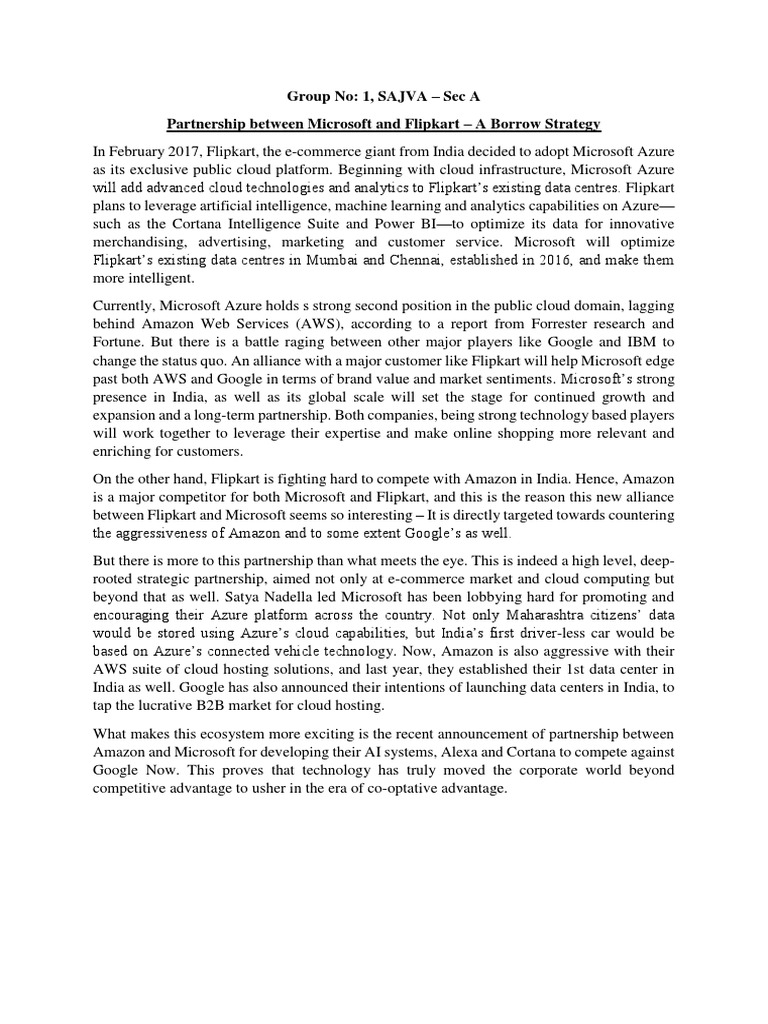 Group No 1 - Project Abstract | PDF | Cloud Computing | Microsoft