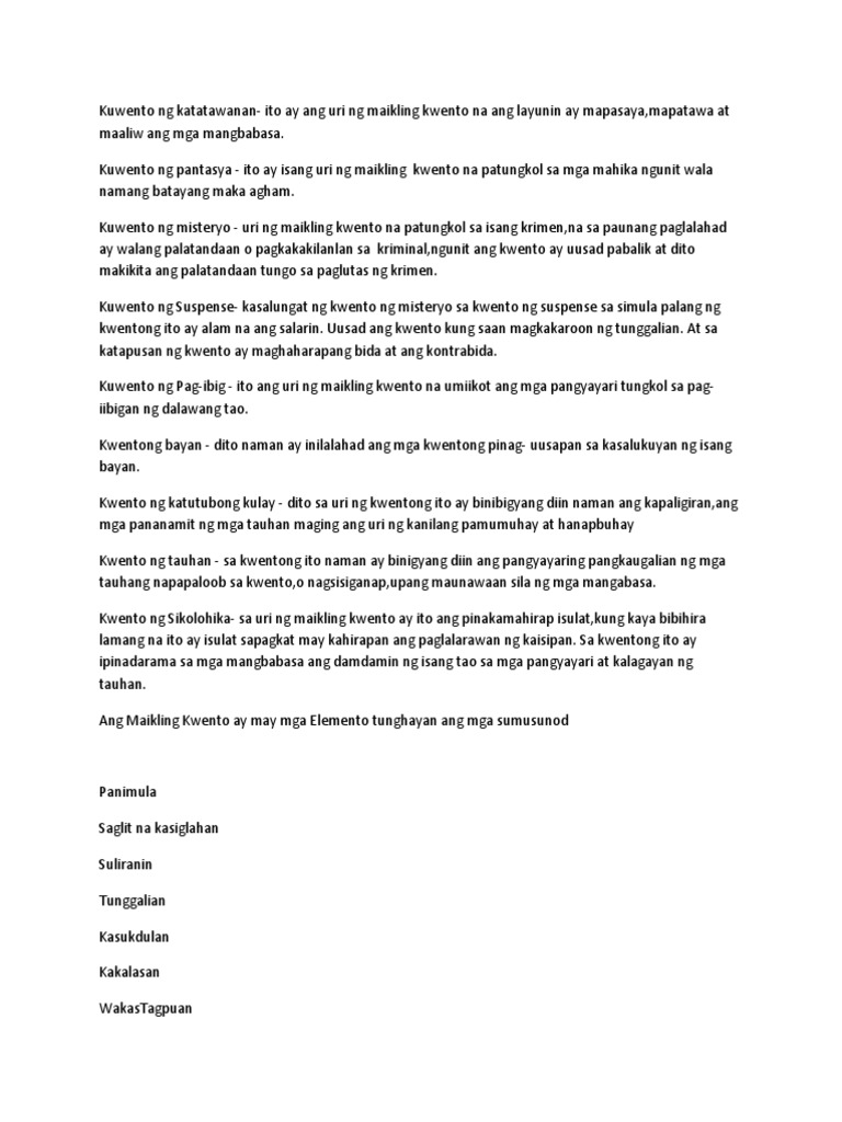 Kuwento NG Katatawanan | PDF