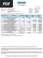 City Bank Statement | PDF | Automated Teller Machine | Deposit Account
