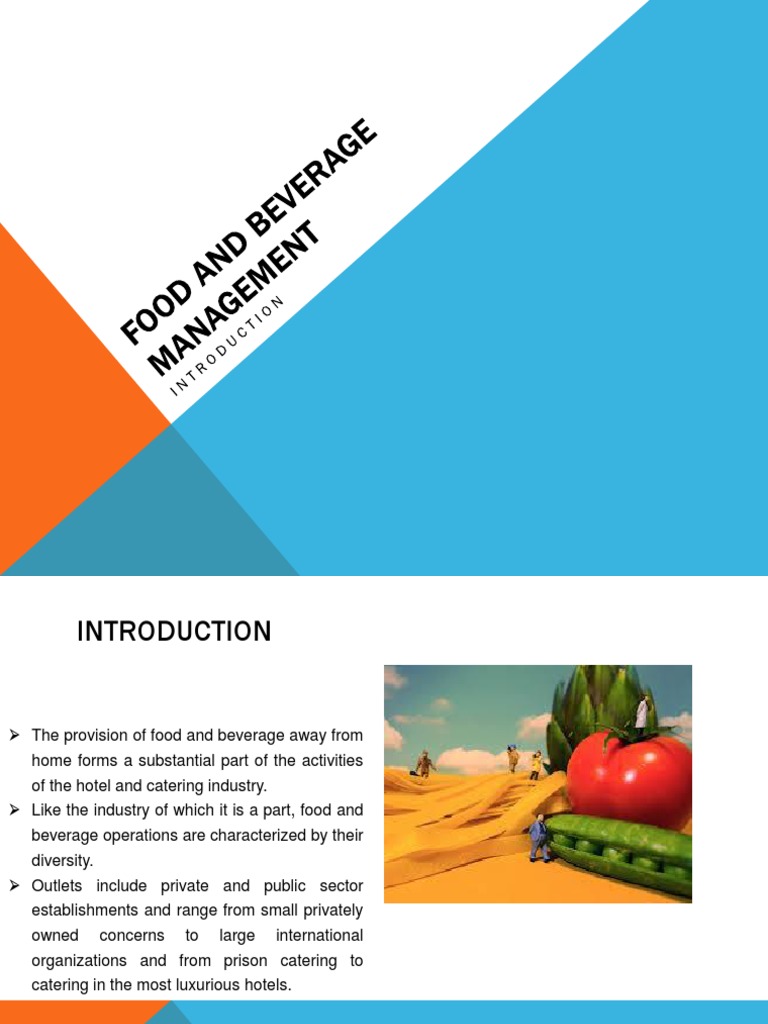 Food and Beverage Management Ppt | Foodservice | Foods | Free 30-day ...
