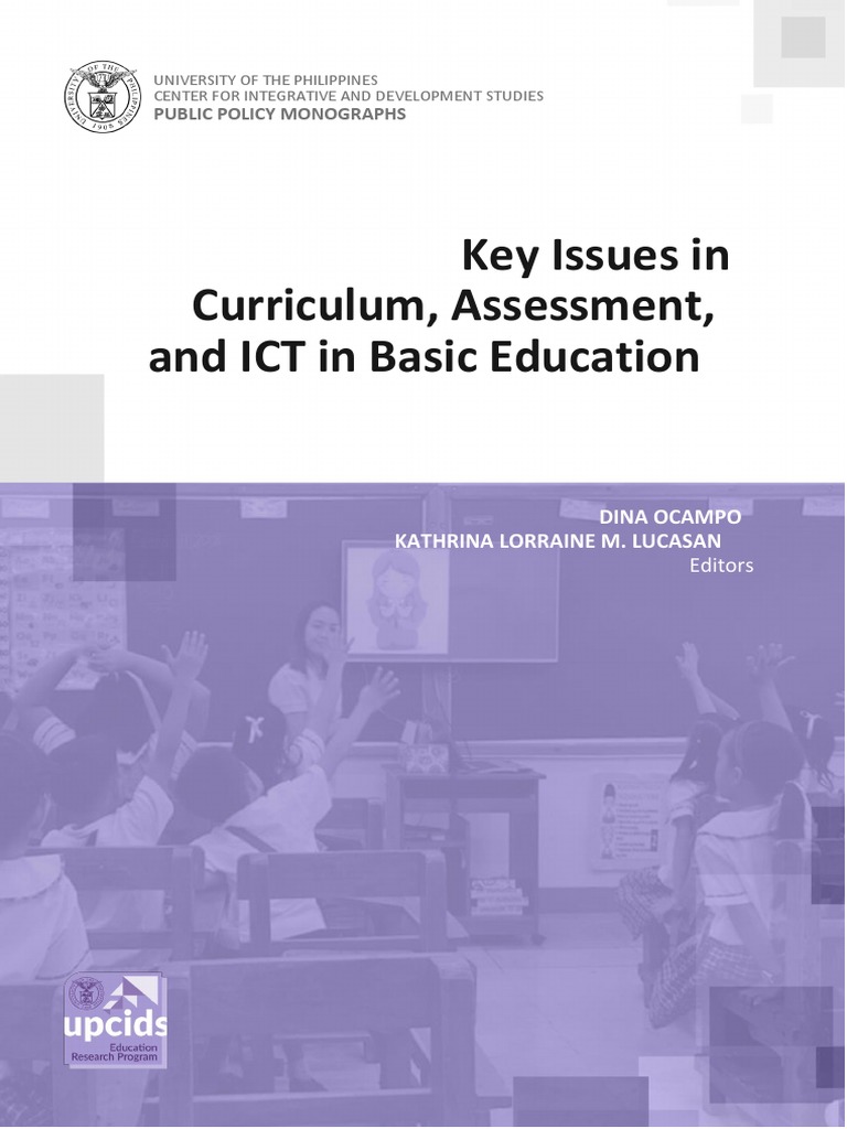 Key Issues in Curriculum, Assessment, and ICT Basic Education | PDF ...