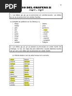 Verbos Terminados en - Ger, - Gir Castellano | PDF