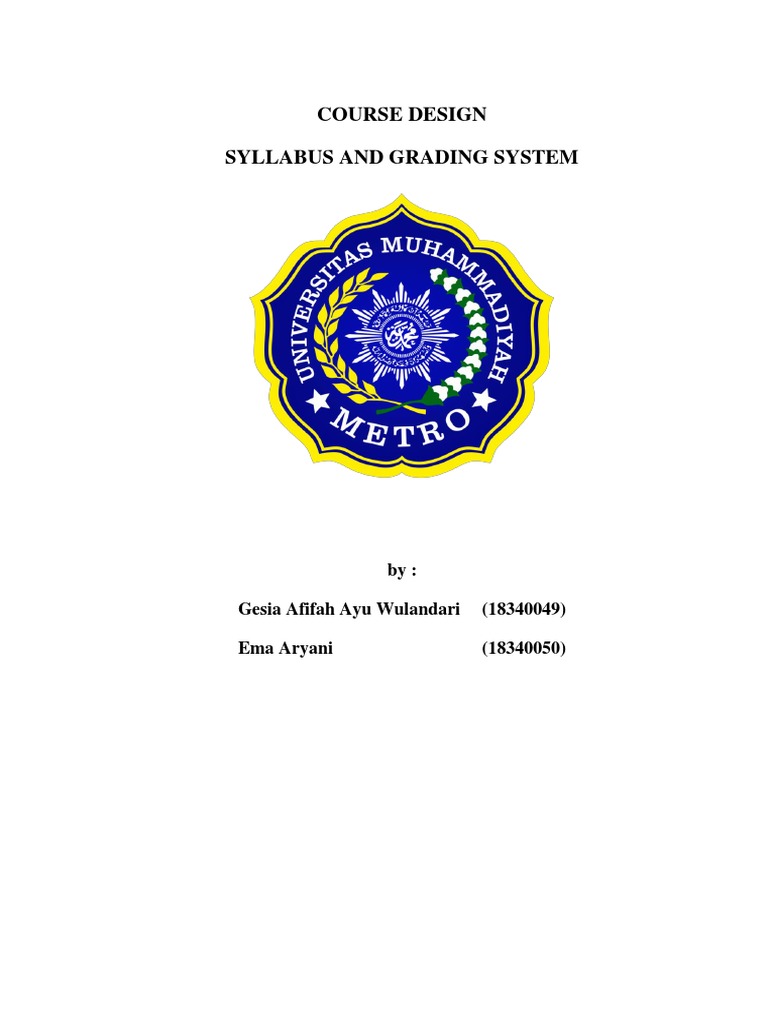 The Definition of Syllabus and Grading System | PDF | Educational ...