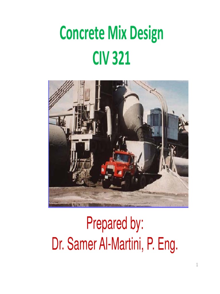 100 - Concrete Mix Design 10 | PDF | Concrete | Cement