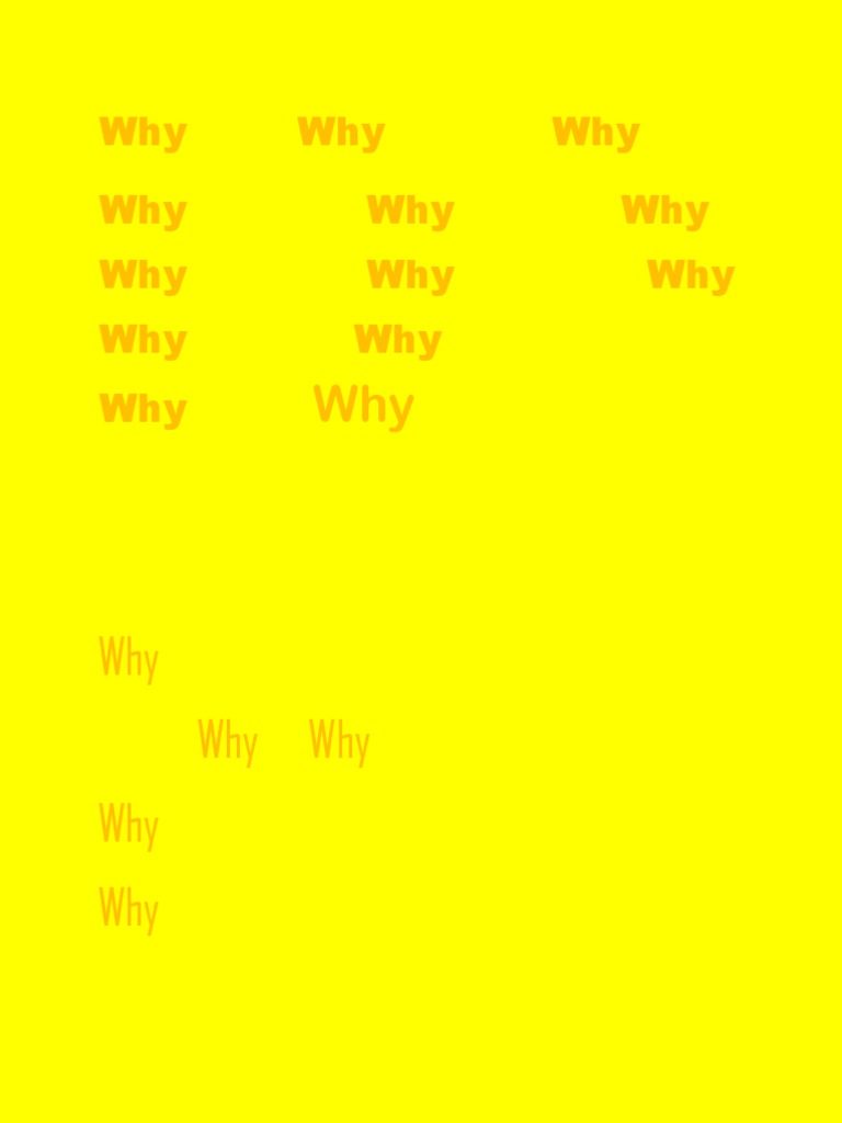 WhyWhy Why | PDF