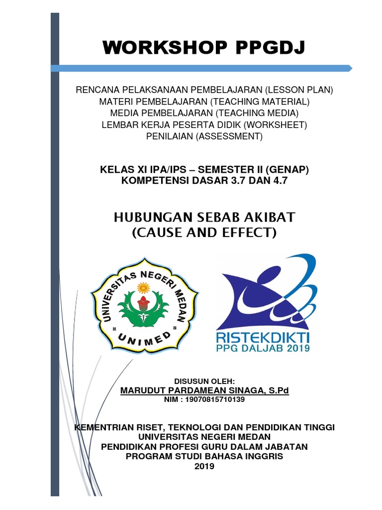 Cover RPP - PPG | PDF