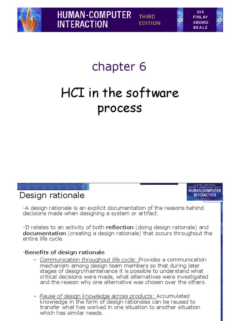 HCI in The Software Process | PDF | Usability | Product Lifecycle