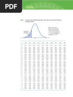 Statistics Tables | PDF | Normal Distribution | Standard Deviation