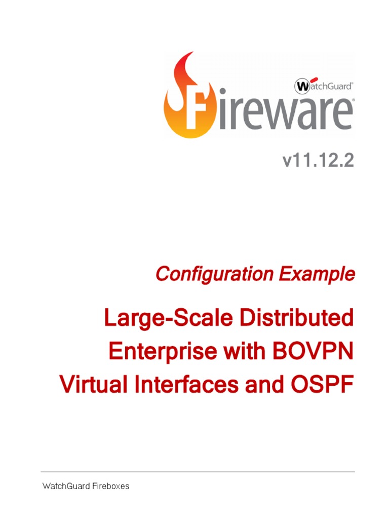 Bovpn OSPF For Distributed Enterprise Example (En-Us) | PDF | Virtual Private Network | Ip Address