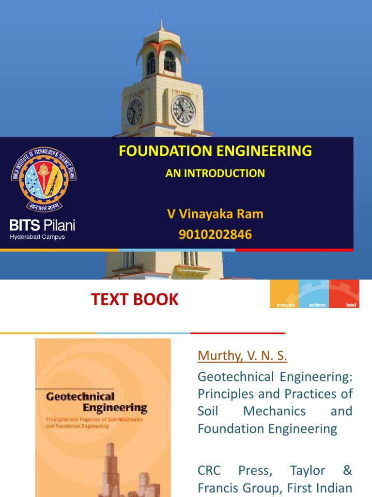 Foundation Systems: An Overview of Key Concepts in Shallow and Deep ...