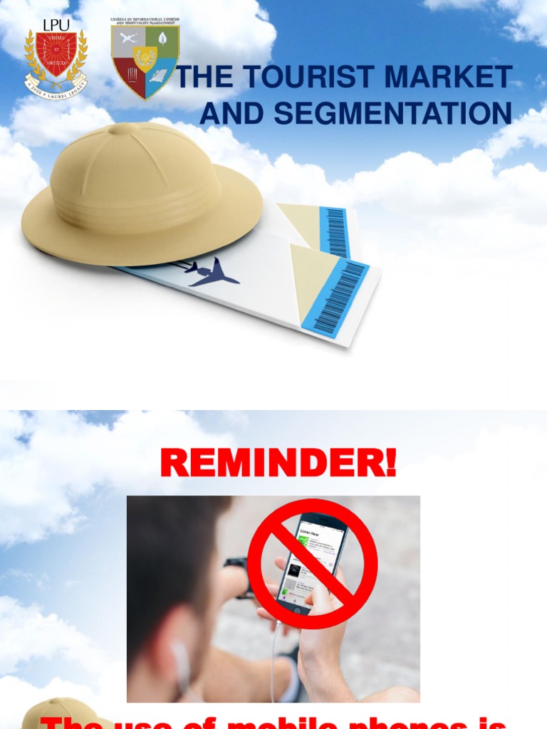 The Tourist Market and Segmentation | PDF | Market Segmentation | Marketing