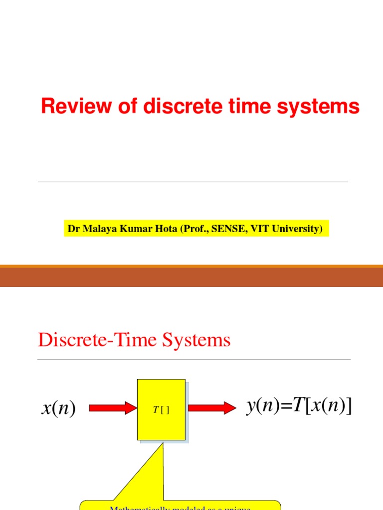 Discrete Time Signals | PDF | Discrete Time And Continuous Time | Applied Mathematics