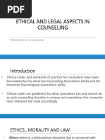 PACFA Code of Ethics 2017 | PDF | Psychotherapy | Informed Consent