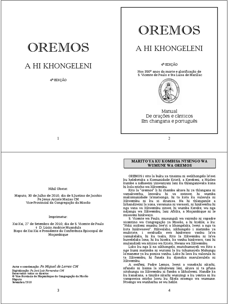 Oremos 4 Ediçao PDF | PDF
