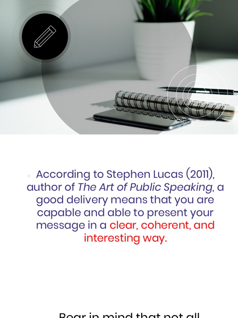 Mastering Speech Delivery in Different Environments: A Comprehensive ...