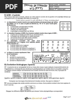 Exercices Corrigés de Monohybridisme | PDF | Hybride (Biologie) | Génotype