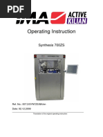 Fette Compression Machine-Pocketguide | PDF | Tablet (Pharmacy ...