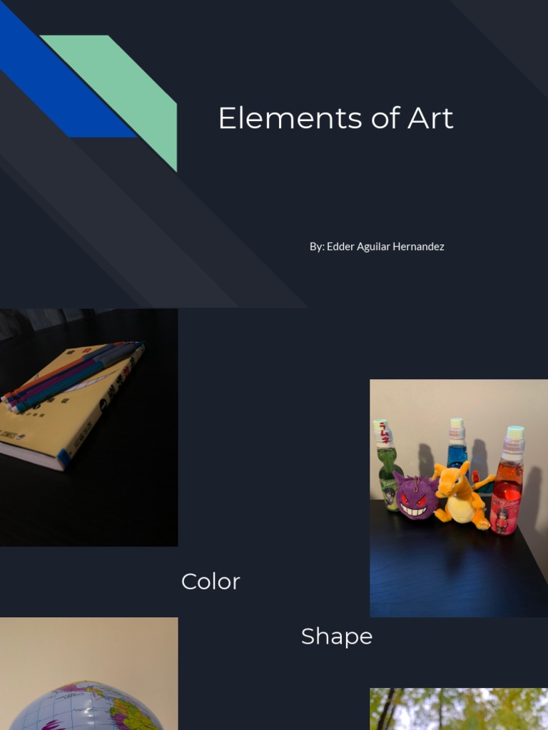 Elements of Art Photo I | PDF