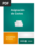 Asignación de Los Costos de Los Departamentos de Servicio A Los ...