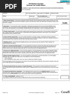 TD1 (BC-WS) Form | PDF | Income Tax | Worksheet