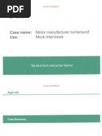 Bain Interactive Interview Briefing Pack | PDF | Business Class ...