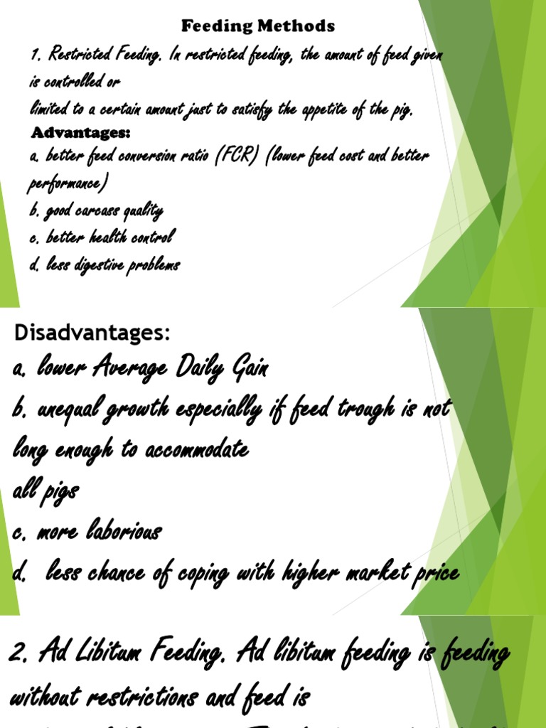 FCR - Feed Conversion Ratio | PDF