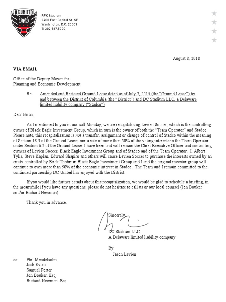 DCU/DMPED Letter | PDF