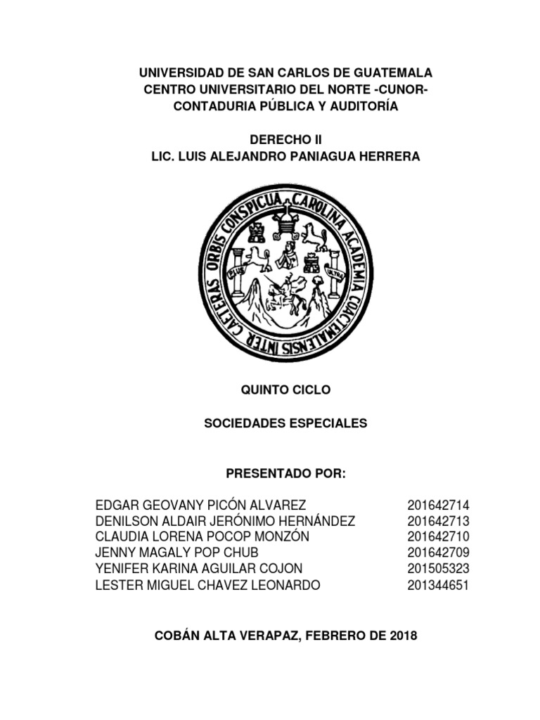 Sociedades Especiales | PDF | Bolsa | Bancos