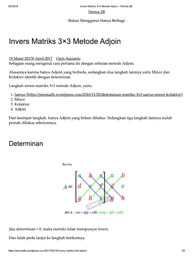 Matriks | PDF
