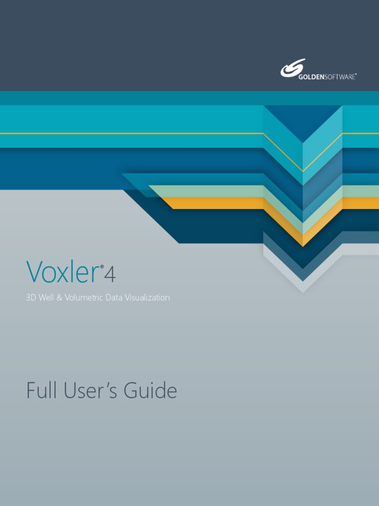 Voxler: 3D Well & Volumetric Data Visualization | PDF | Tab (Gui) | Menu (Computing)