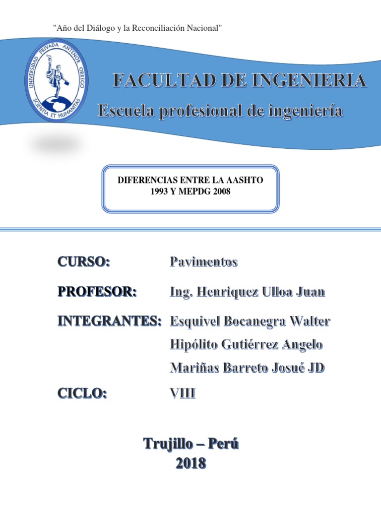 Diferencias Entre Aashto 1993 y Mepdg 2008 | PDF | Clima | Hormigón