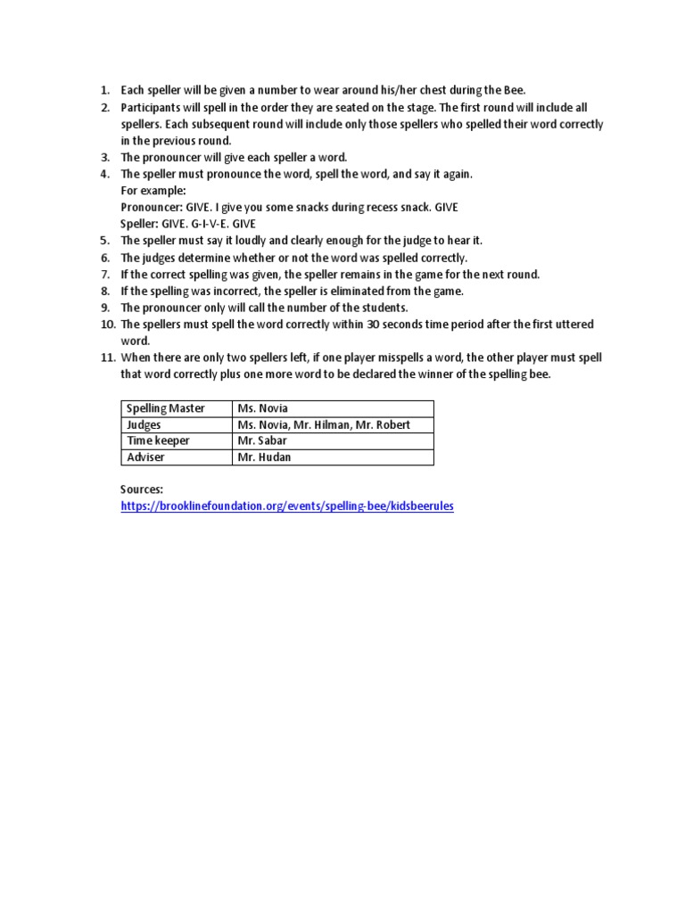 the-rule-for-spelling-bee-pdf