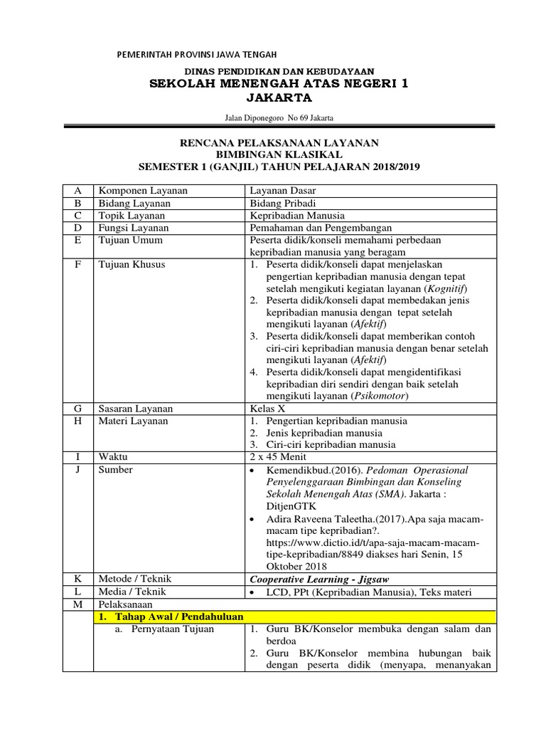 Contoh RPL Pribadi | PDF | Karier & Perkembangan | Seni