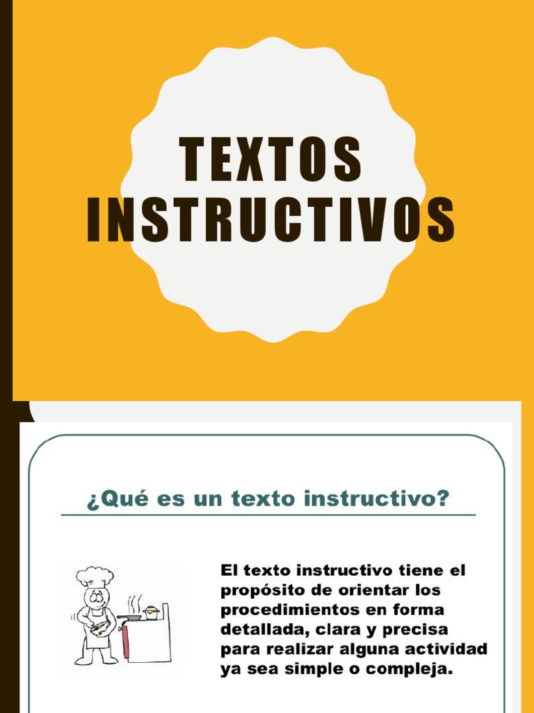 Textos Instructivos | PDF