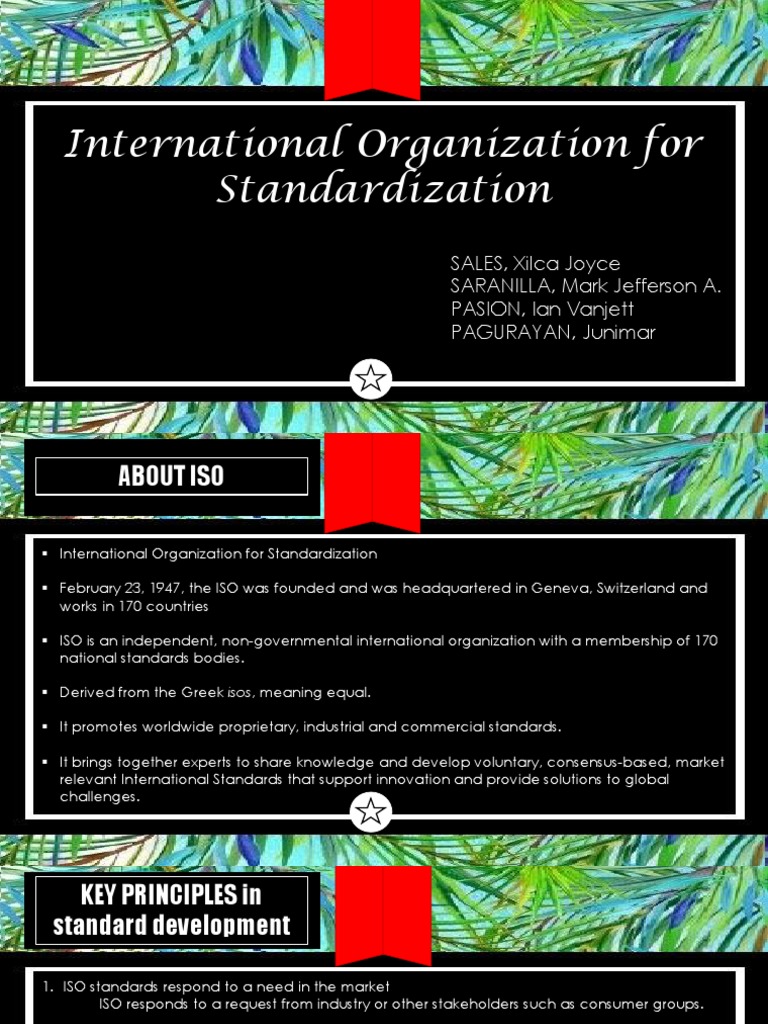 International Organization For Standardization | PDF | Iso 9000 ...