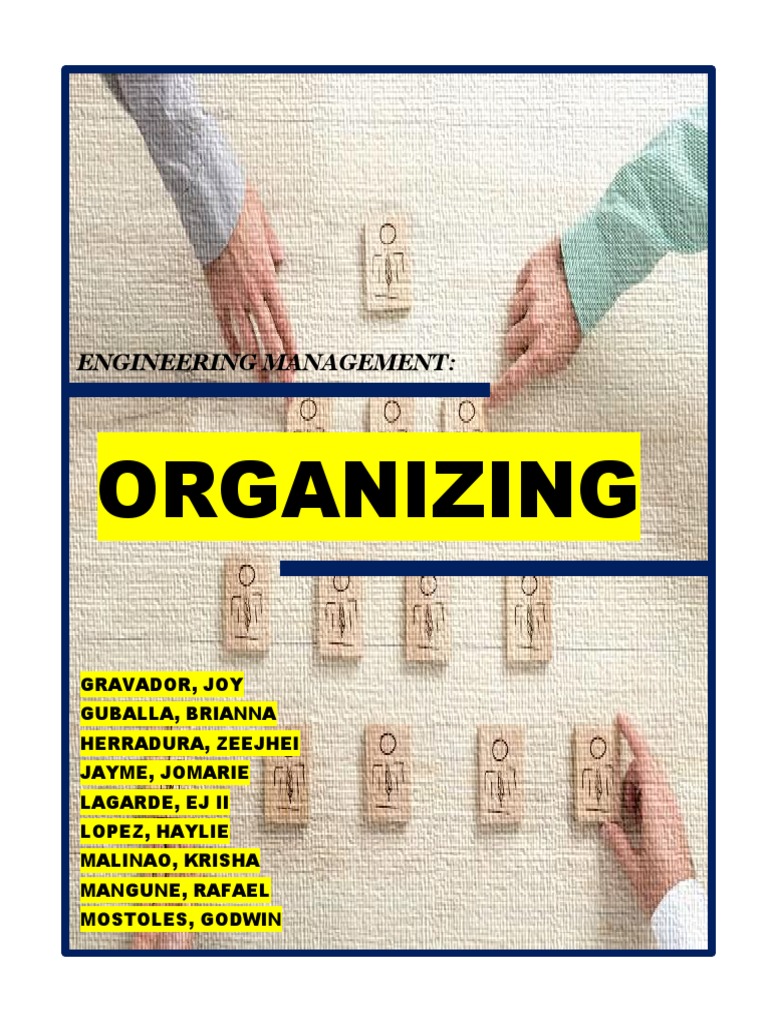 Organizing: Engineering Management | PDF | Organizational Structure ...