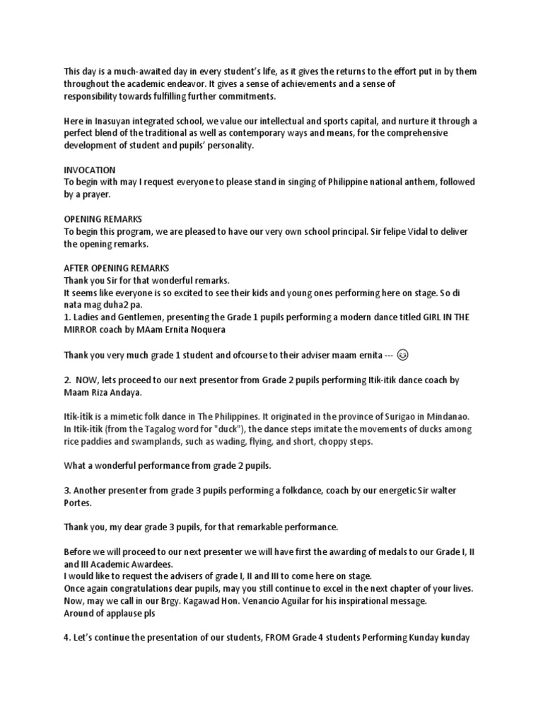 Script For Recognition | PDF