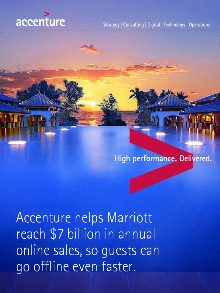 Accenture Helps Marriott Reach 7 Billion Annual Online Sales | PDF ...