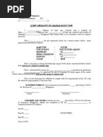 Affidavit of Delayed Registration of Death | PDF
