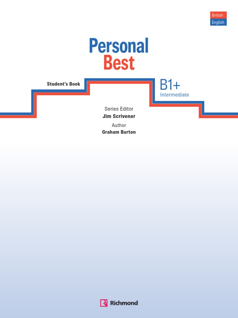 Personal Best B1+ - Scope & Sequence | PDF | Verb | Adjective