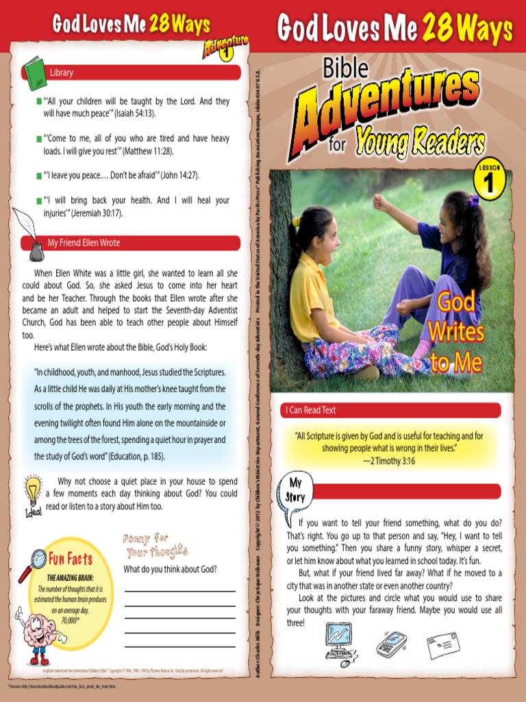 Adventure Bible Study-1 | PDF | Jesus | Bible