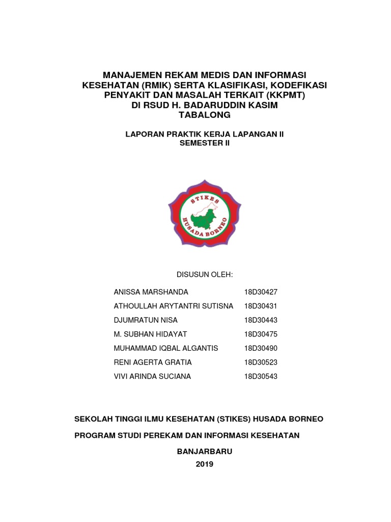 Manajemen Rekam Medis RSUD Badaruddin | PDF | Kesehatan Holistik