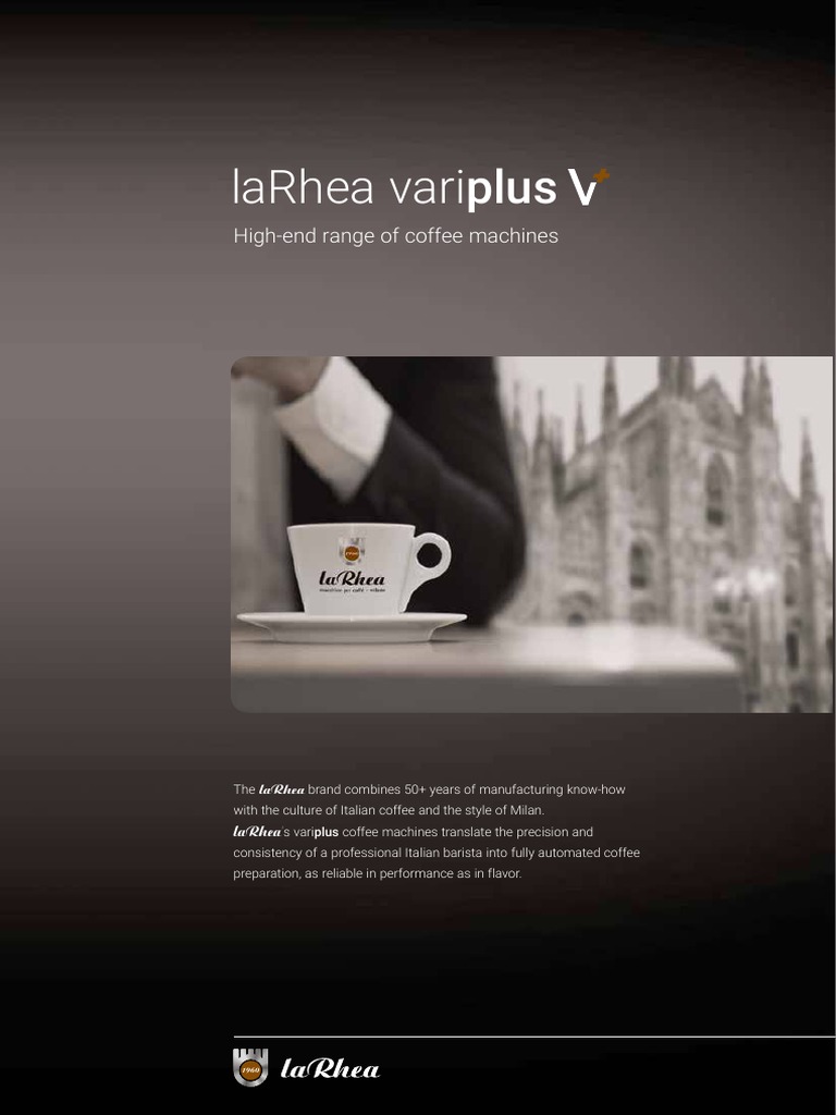 LaRhea Variplus Brochure 05.2017 Ilovepdf Compressed | PDF | Coffee | Drink
