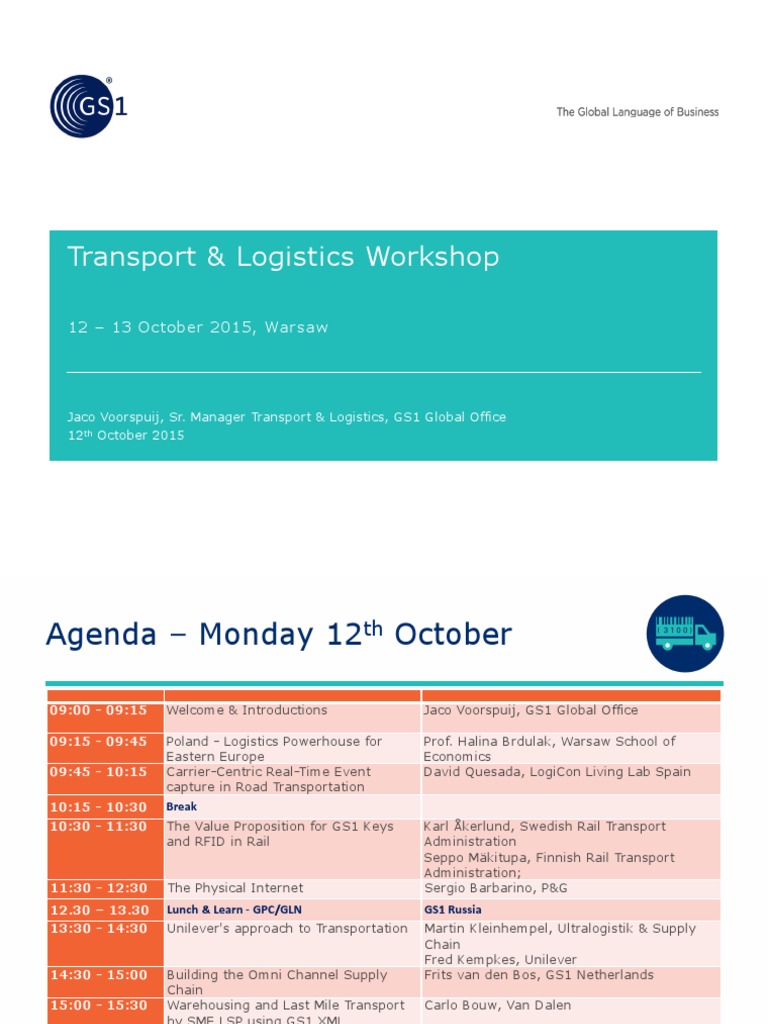 Workshop Talking About Logistics | PDF | Wi Fi | Competition Law