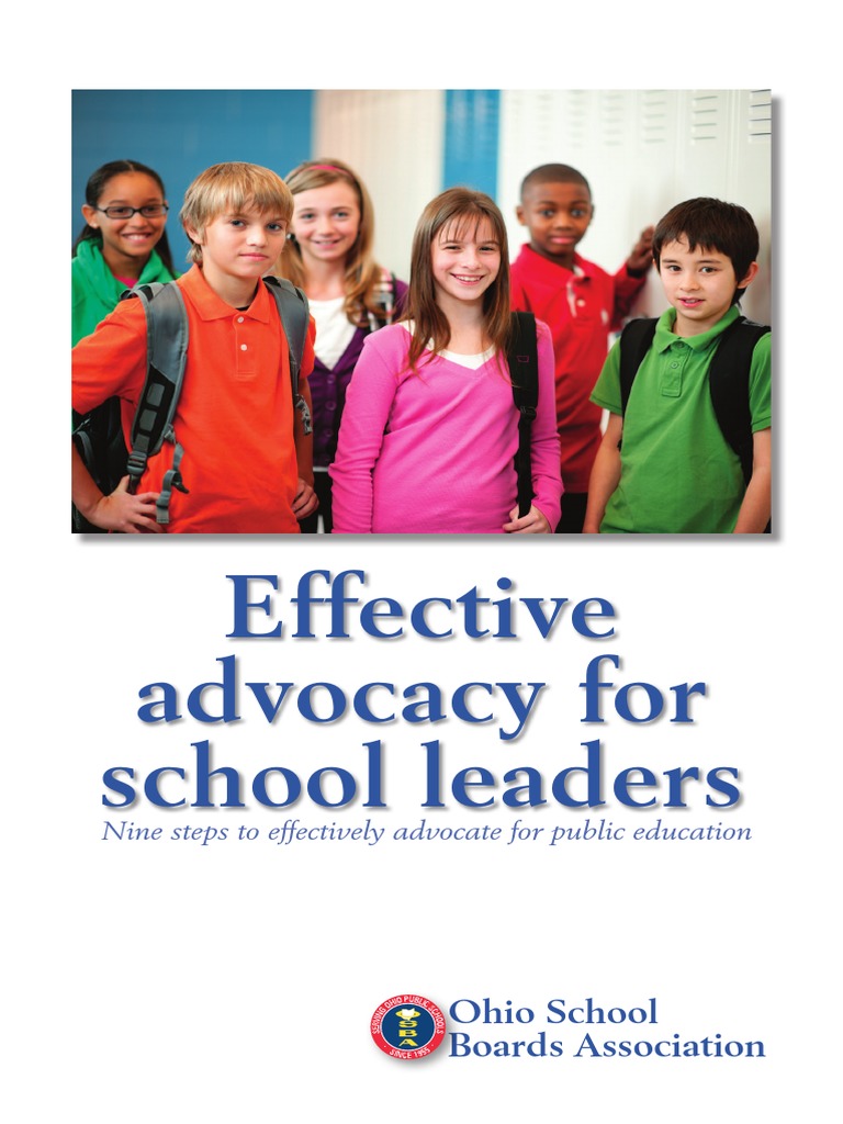 Effective Advocacy For School Leaders: Ohio School Boards Association ...