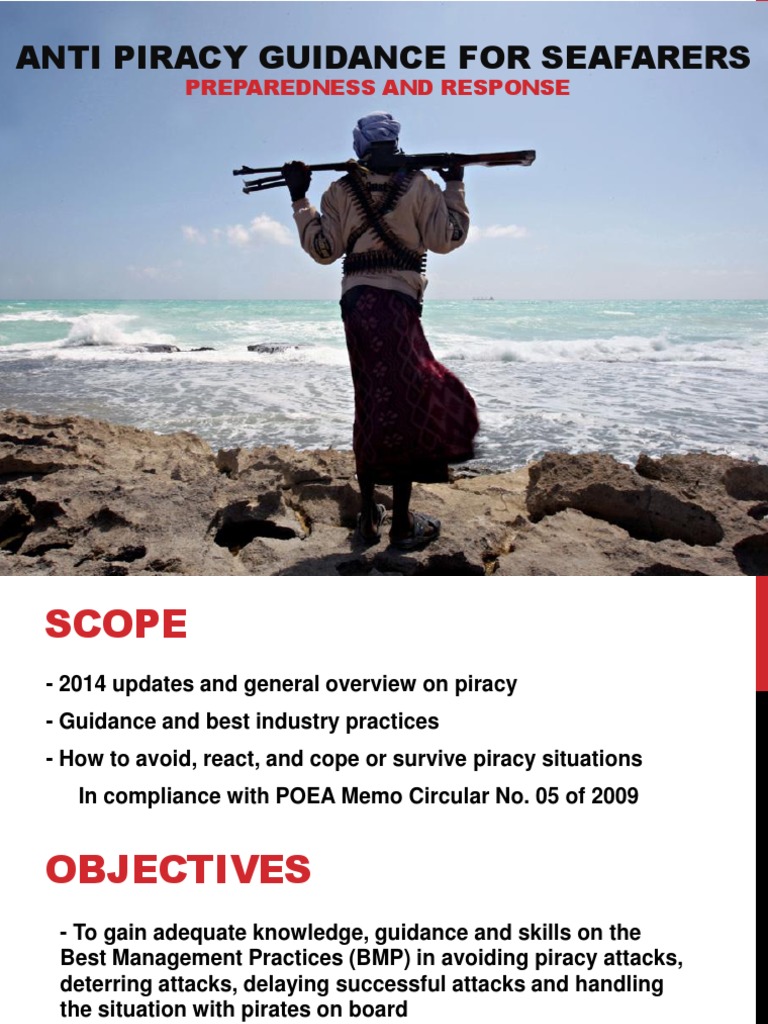 Anti Piracy Guidance For Seafarers: Preparedness and Response | PDF ...
