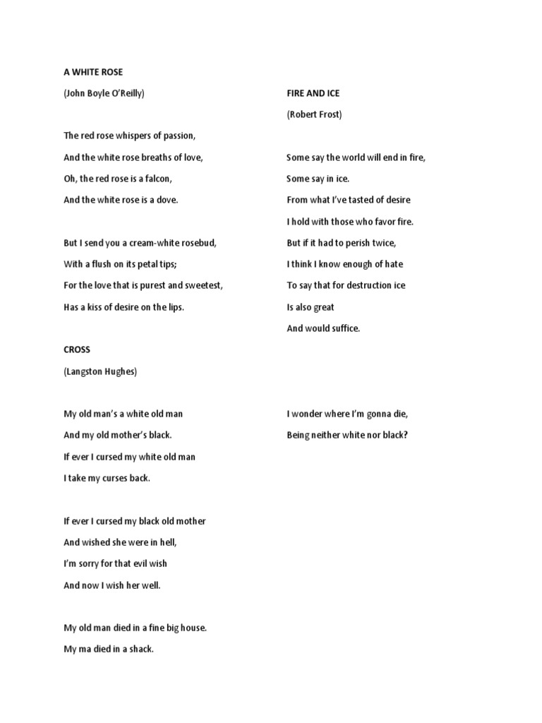 A White Rose and Cross | PDF | Mystery, Thriller & Crime Fiction | Poetry